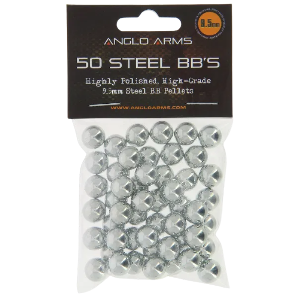 Anglo Arms Ammo - 9.5mm Steel BB Slingshot Ammo (50pcs) — Tactical ...