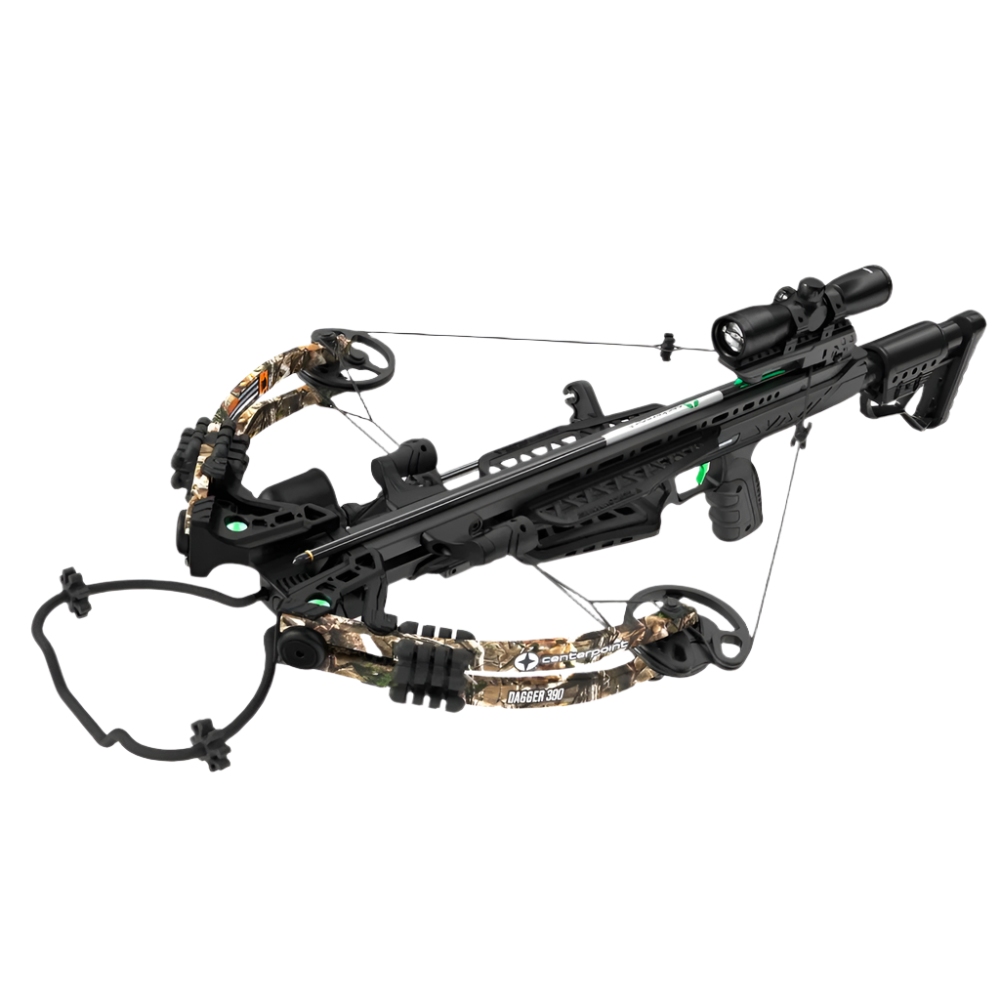 CenterPoint Dagger 390 Compound Crossbow Package 390fps — Tactical ...