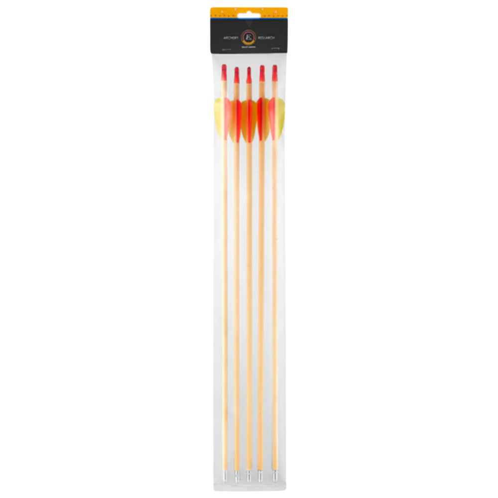 EK Archery Target Wooden Arrows - 5 Pack — Tactical Archery UK