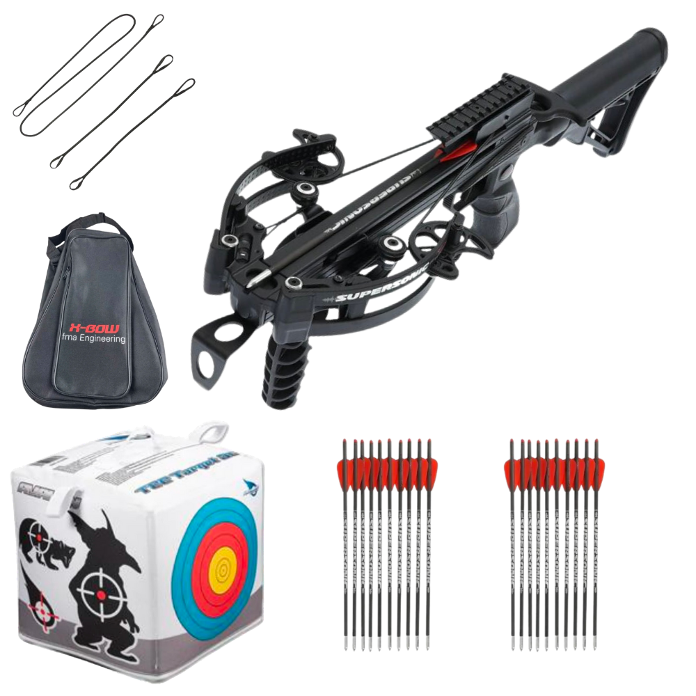FMA Supersonic Crossbow Bundle With M4 Stock — Tactical Archery UK