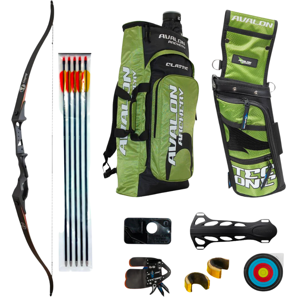 Sanlida Mens Starter Recurve Bow Kit 'Terra' 35lbs RH — Tactical Archery UK