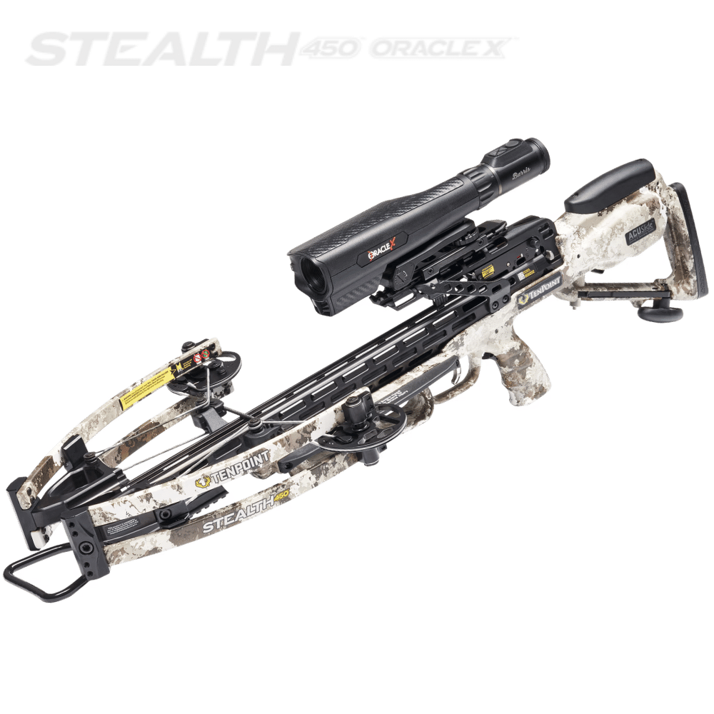 TenPoint | Stealth 450 Oracle X Compound Crossbow Package 450fps ...